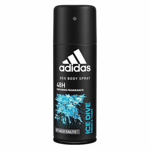 Adidas Ice Dive Fresh And Tonic Deodorant Body Spray Black 150ml price ...