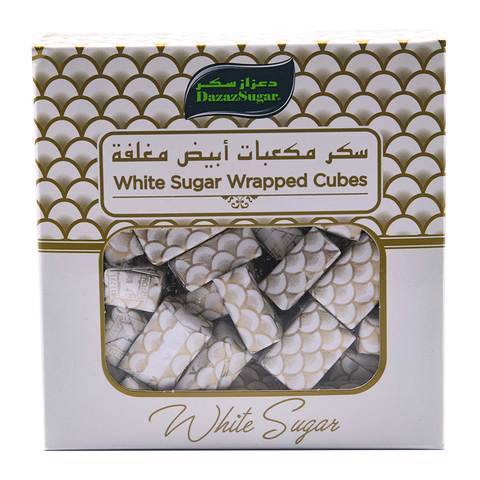 Dazaz White Sugar Wrapped Cubes 500g price in Saudi Arabia | Carrefour ...
