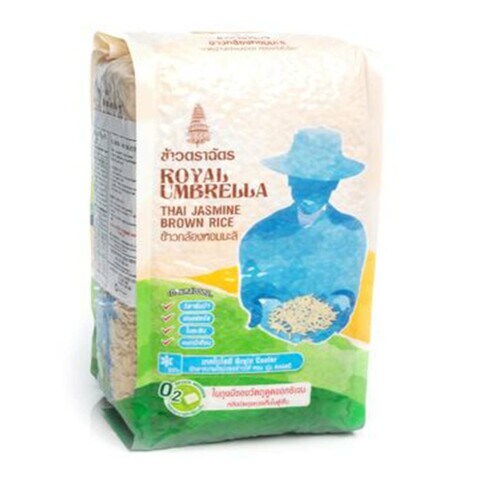 Buy Royal Umbrella Thai Jasmine Brown Rice 2Kg Online - Carrefour Kenya