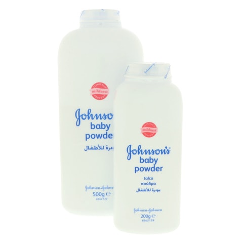Johnsons Baby Powder 500 ml + 200 ml Free price in Kuwait | Carrefour ...