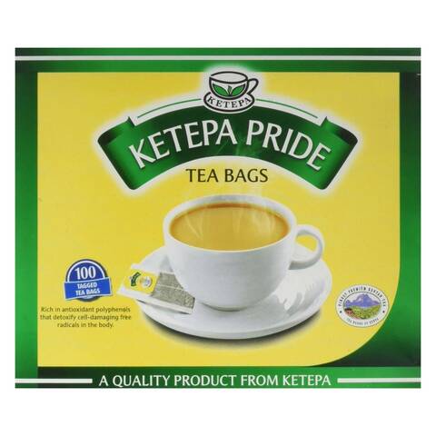 Buy Ketepa Pride Black Tea Bags 2g x 100 Pieces Online - Carrefour Kenya