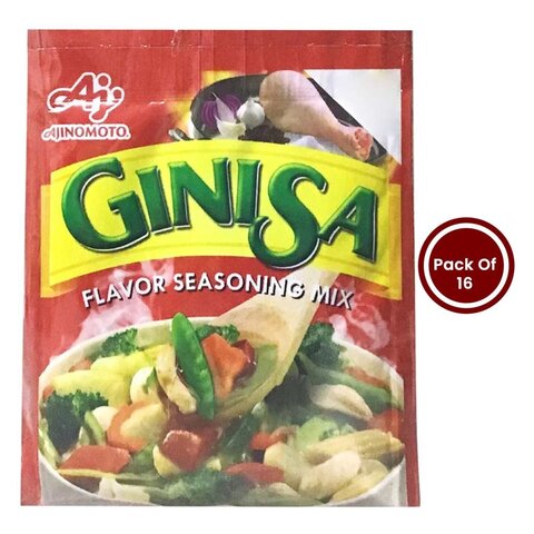 Ajinomoto Ginisa Flavor Seasoning Mix 7g x 16 Pieces price in Kuwait | Carrefour Kuwait ...