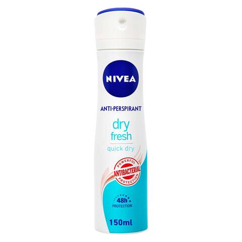 Buy Nivea Antiperspirant Spray for Women - Dry Fresh Scent - 150ml ...