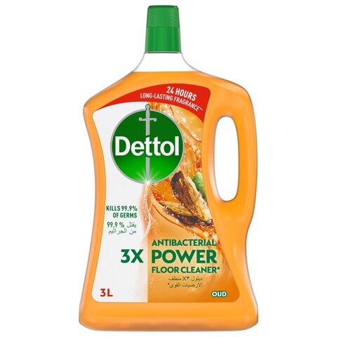 DETTOL ANTIBACTERIAL POWER FLOOR CLEANER OUD 3L price in Kuwait ...