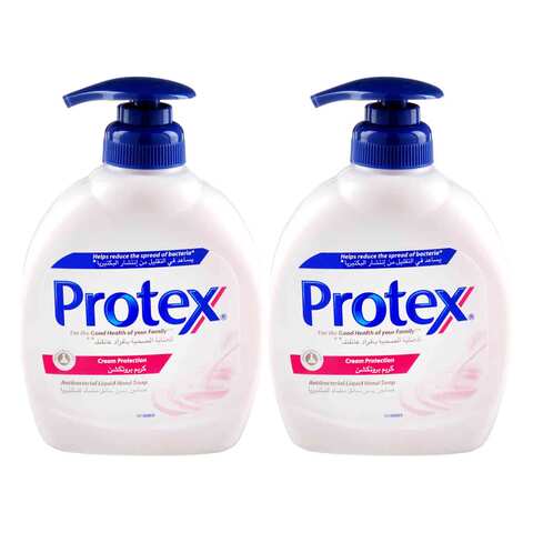 Protex Antibacterial Protection Moisturizing Liquid Hand Soap 300ml x2 ...