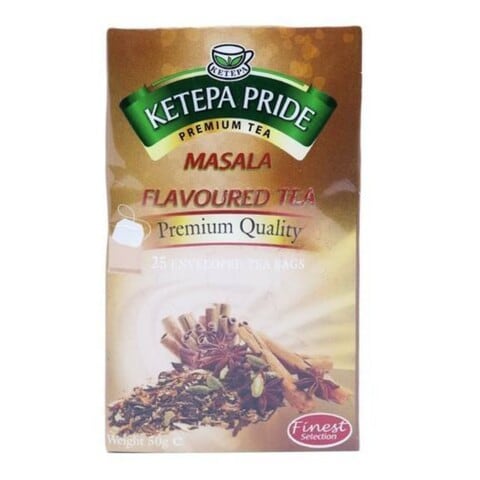 Buy Ketepa Pride Masala Tea Bags 50g Online - Carrefour Kenya