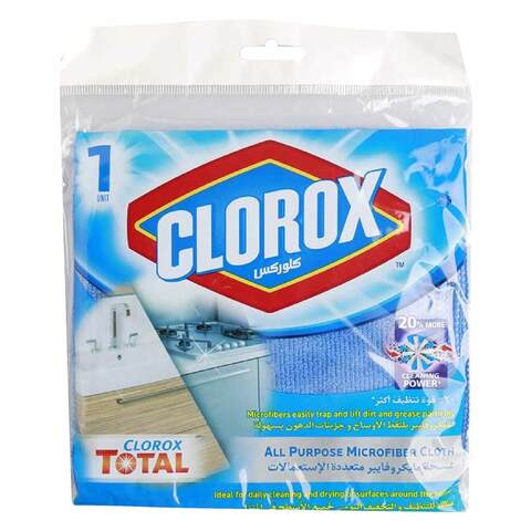 CLOROX ALL PURPOSE MICROFIBER CLOTH price in Kuwait | Carrefour Kuwait ...