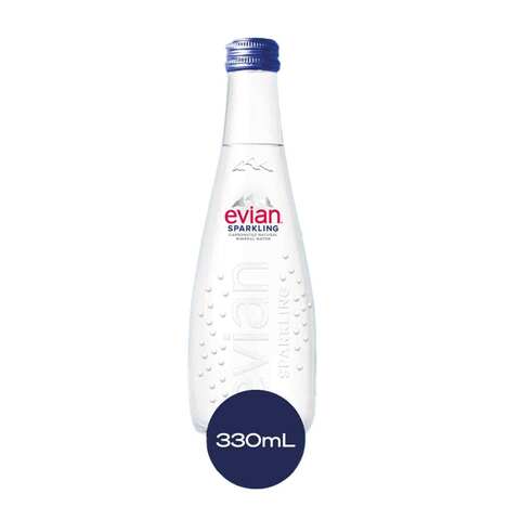 Evian Sparkling Water 330ml Online | Carrefour KSA