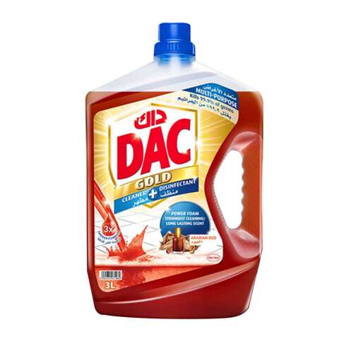 Dac Disinfectant Multi Purpose Gold Oud Floor Cleaner 3L price in UAE ...