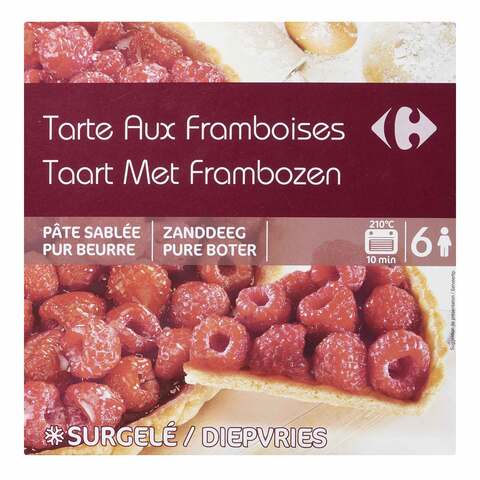 Buy Carrefour Frozen Raspberry Tart 470g Online - Carrefour Kenya