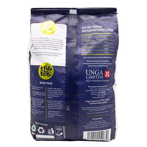 Buy Amana Premium Pishori Rice 2Kg Online - Carrefour Kenya
