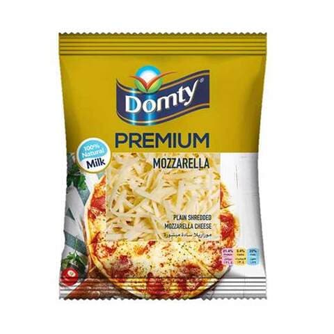 Domty Plain Shredded Mozzarella Cheese - 280 gram Online | Carrefour Egypt