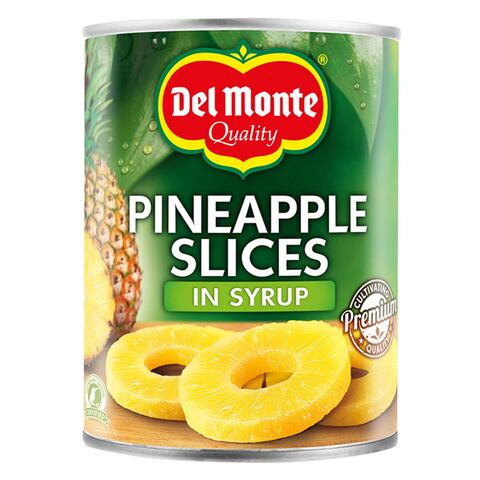 Buy Del Monte Premium Quality Sliced Pineapple In Syrup 567g Online ...