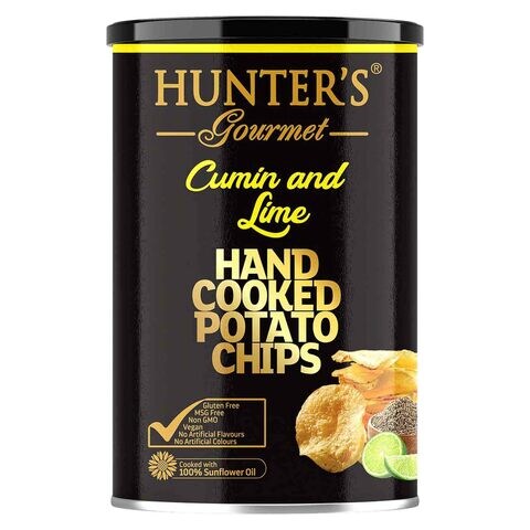 Hunters Gourmet Cumin And Lime Hand Cooked Potato Chips 150g price in ...