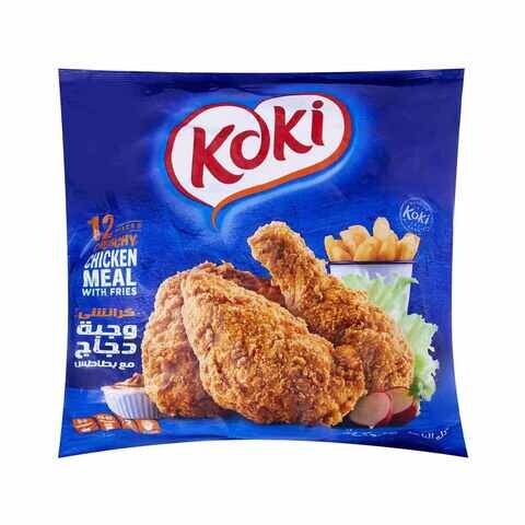 Buy Koki Crunchy Chicken Meal - 12 Counts + Fries Online - Shop Frozen ...