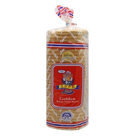 Buy Supa Loaf Golden Barrel White Sliced Bread 800g Online - Carrefour ...