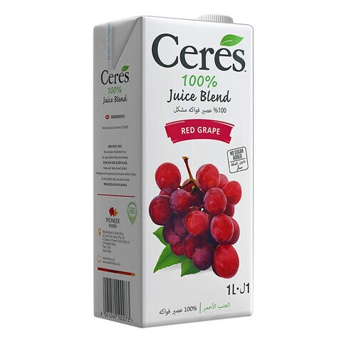 Buy Ceres 100 Red Grape Juice 1L Online - Carrefour Kenya