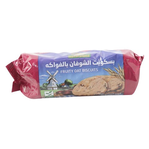 Natureland Organic Fruity Oat Biscuits 200g price in Kuwait | Carrefour ...