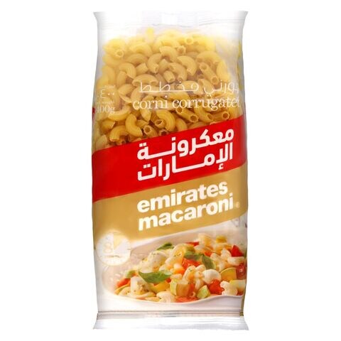 Emirates Macaroni Corrugated Corni Pasta - 400 Gram price in Egypt ...