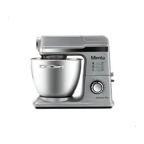 Mienta Kitchen Machine - 1.5 Liters - 1200 Watt - Silver - KM38121C ...