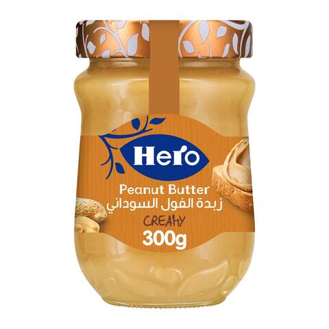 Hero Peanut Butter - 300 gm Online | Carrefour Egypt