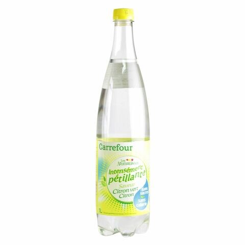 Carrefour Lemon Flavoured Sparkling Water 1L price in UAE | Carrefour UAE | supermarket kanbkam
