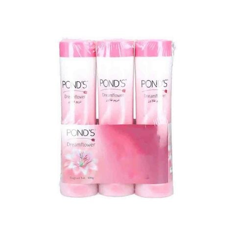 Ponds Dreamflower Fragrant Talc 400g Pack of 3 price in UAE | Carrefour ...