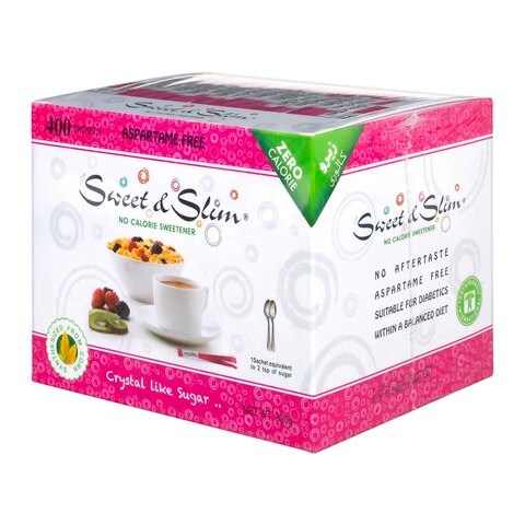 Buy Sweet & Slim Diet Sugar - 320 gram Online - Shop Food Cupboard on ...