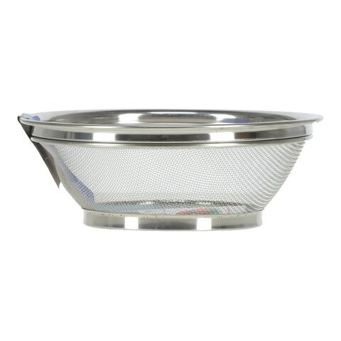 Buy Stainless Steel Taller Brim Basket 25 cm Online | Carrefour Pakistan