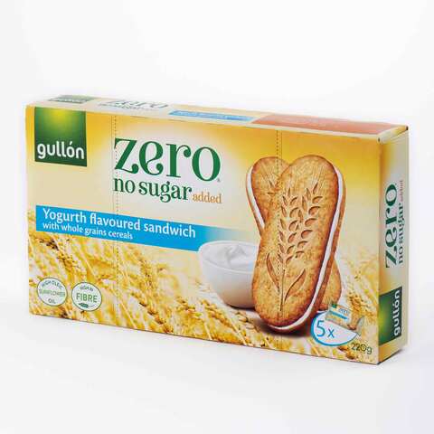 Gullon Zero Yogurt Flavored Biscuit Sandwiches Sugar Free 220g Online ...