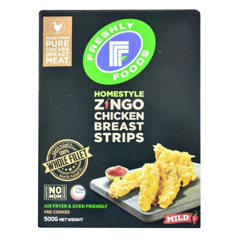 Freshly Foods Zingo Mild Chicken Breast Strips 500g price in Kuwait ...