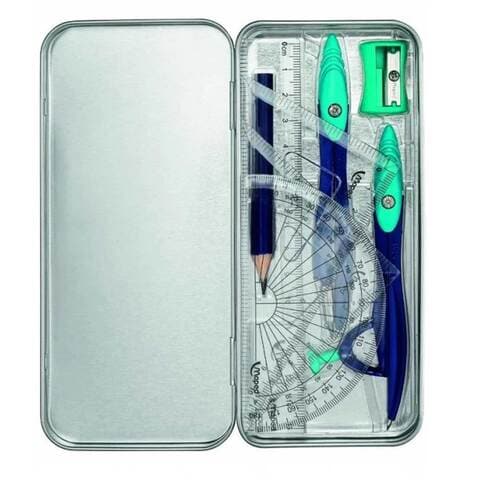 Buy Maped Math Set 9 Pieces With Sleeve Online - Shop Stationery ...