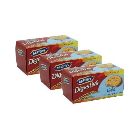 McVities Digestive Light Biscuits 250g Pack of 3 price in UAE ...