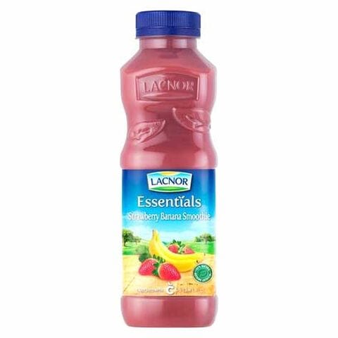 Lacnor Essentials Strawberry And Banana Smoothie 500ml price in UAE ...