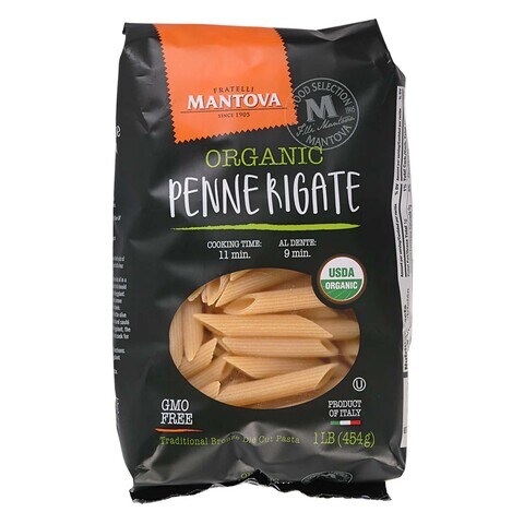 Mantova Organic Penne Rigate Pasta 454g price in Kuwait | Carrefour ...