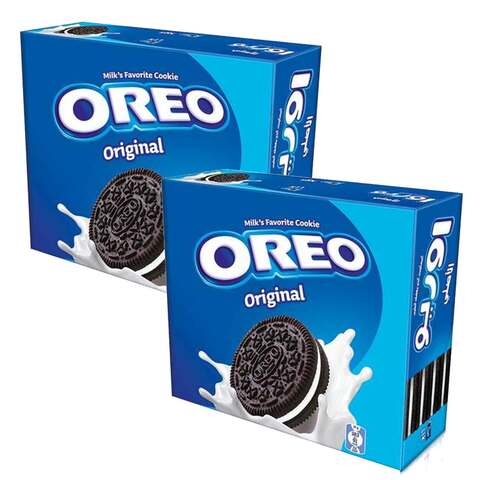 Oreo Original Milk Cookies 38g 16 count Pack of 2 price in UAE ...