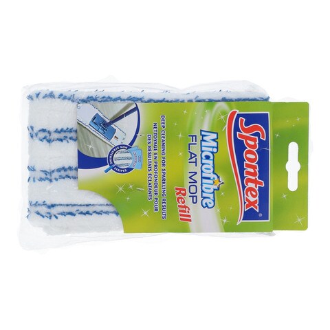 Spontex Microfiber Flat Mop Refill