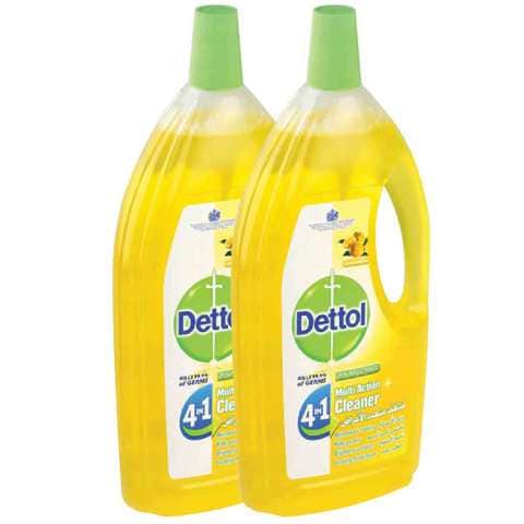 Dettol Lemon Disinfectant 4In1 Multi Action Cleaner 900ml x2 price in ...