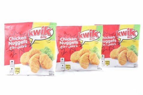 KWIK BITE CHICKEN NAGGETS 250Gx3 SPECIAL OFFER price in Kuwait ...