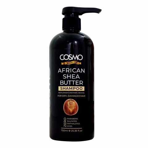Cosmo Shea Butter Shampoo Black 750ml price in UAE | Carrefour UAE ...
