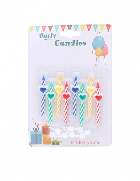 Smile Party Birthday Candle