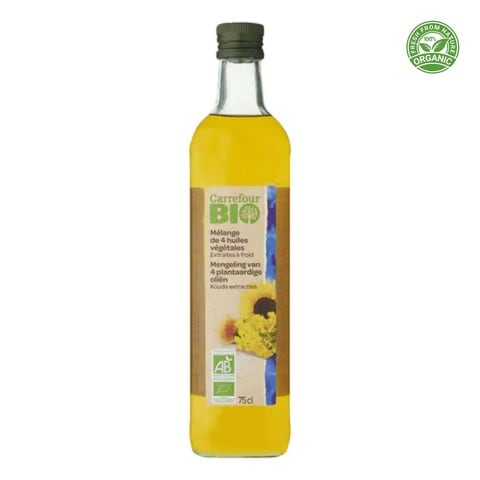 Carrefour Bio Blend Of 4 Organic Vegetable Oil 750ml price in UAE ...