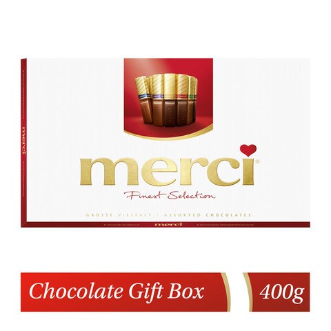 Merci Finest Selection Of Chocolates, Assorted 400g price in Saudi ...