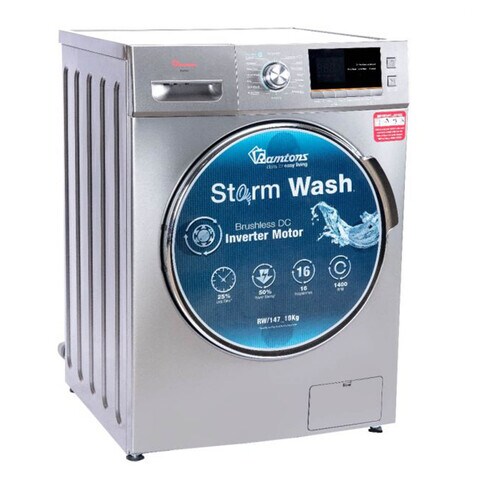 Buy Ramtons Front Load Fully Automatic 10Kg Washer- Rw/147 Online ...