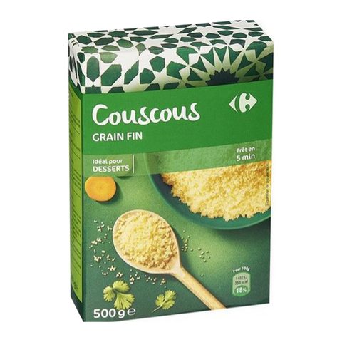 Carrefour Fine Grain Couscous Semolina Thin 500g price in Saudi Arabia ...