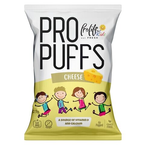 Prolife Kids Pro Cheese Flavoured Puffs 25g price in UAE | Carrefour ...