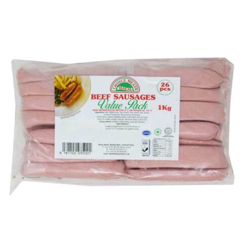 Buy Choice Meats Beef Sausage 1Kg Online - Carrefour Kenya