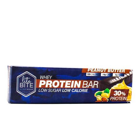 Lite Bite Peanut Butter Protein Bar - 70 gram price in Egypt | Carrefour Egypt | supermarket kanbkam