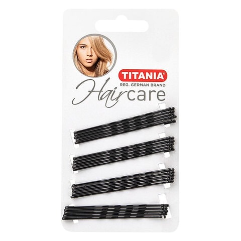 Buy Titania 8060/7 Hair Clips Black 20 Pieces Online - Carrefour Kenya