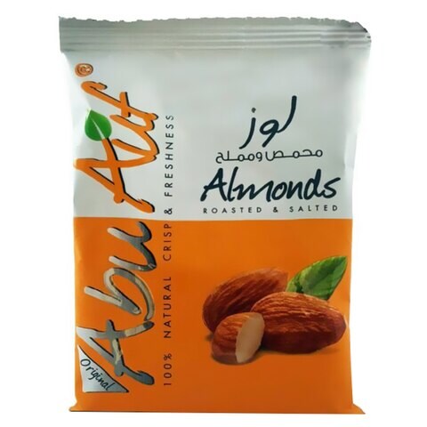 Buy Abu Auf Roasted And Salted Almonds - 50 gram Online - Shop Food ...